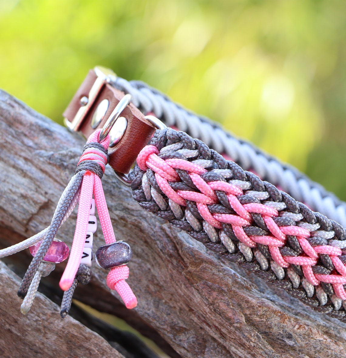 Dog Collar and Leash Set, With Name Tag, for Small and Large Dogs ...