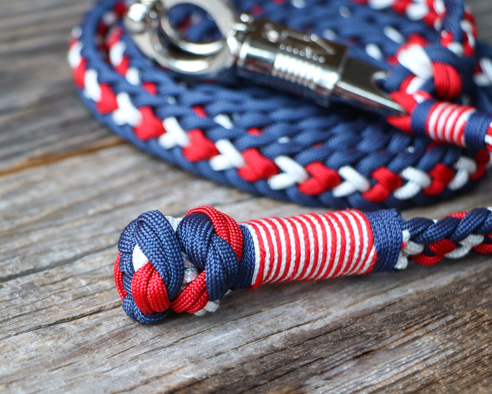 Braided Paracord Lead Rope for Horses With Panic Hook or Carabiner ...