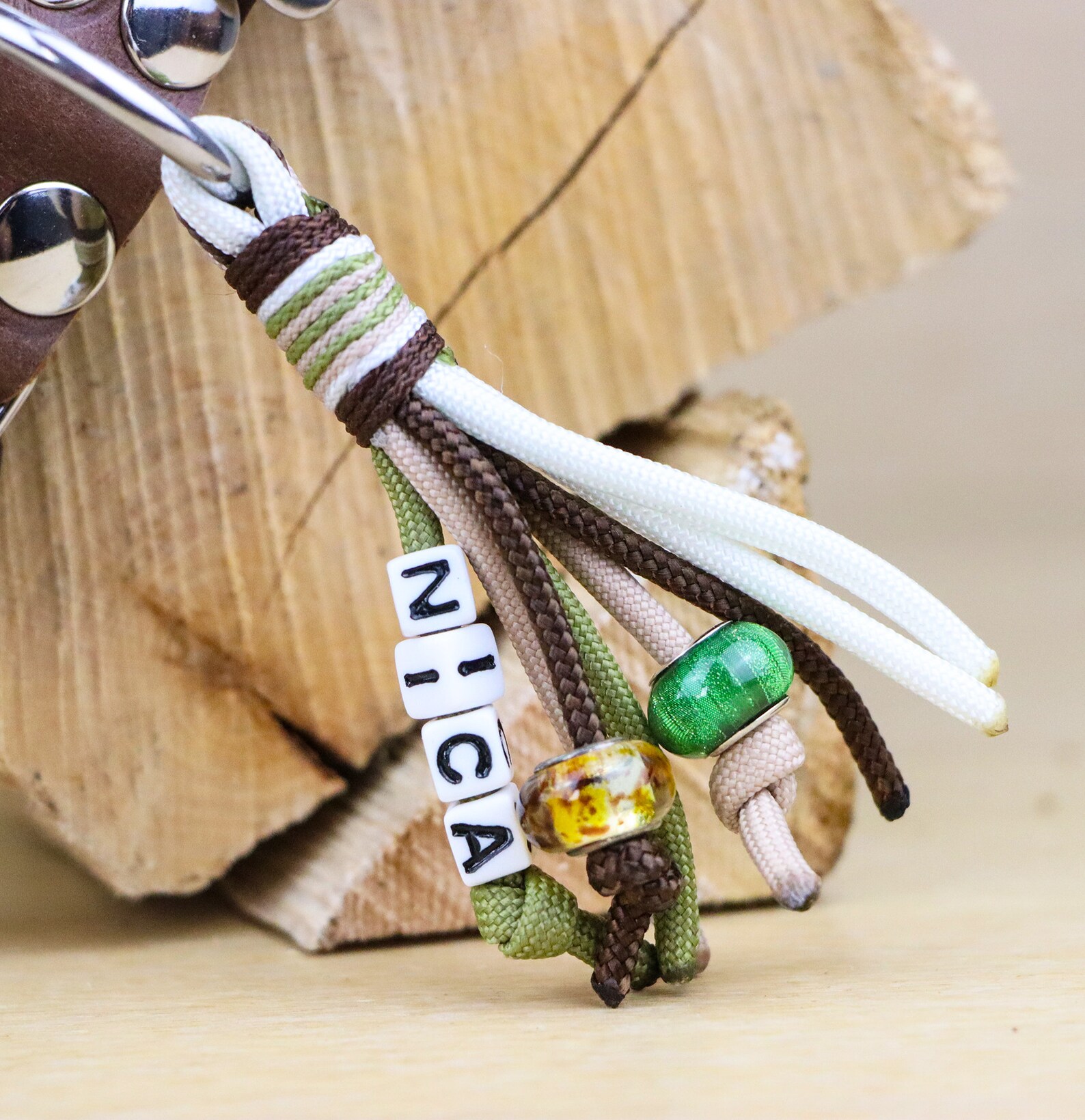 Personalized Dog Collar With Name Tag Handmade From Gen. - Etsy