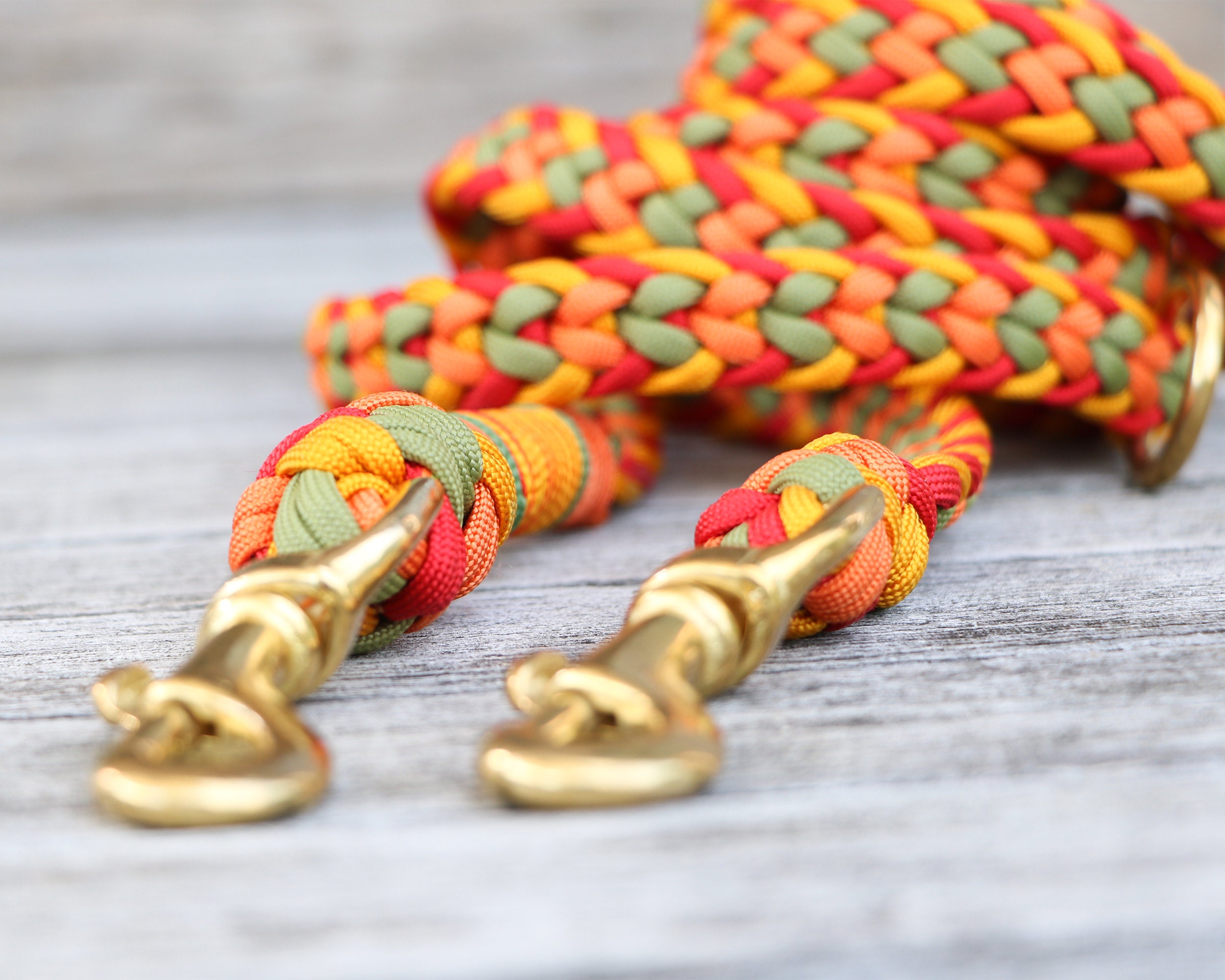 Braided Custom Paracord Horse Lead Rope / With Panic Hook or | Etsy