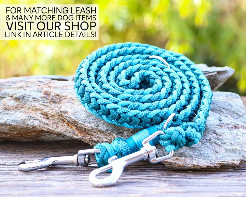 Custom Dog Collar W. Name Tag A. Quick Release Buckle, Made From ...