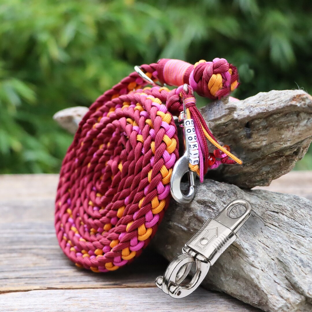 Custom Horse Tack With Name Tag, Personalized Lead Rope for Pets, With ...