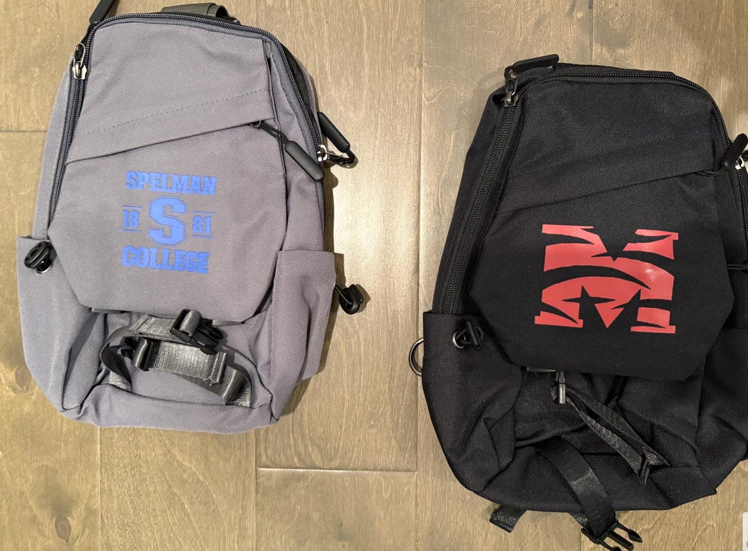 Spelman and Morehouse Crossbody Bookbag-functional & Stylish for ...