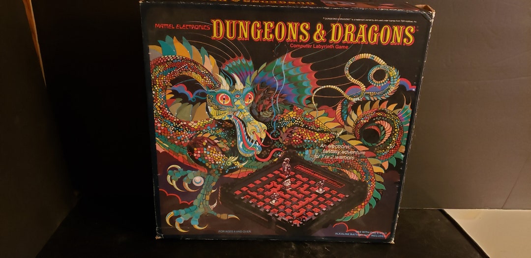 Dungeons and Dragons Computer Labyrinth Game - Etsy