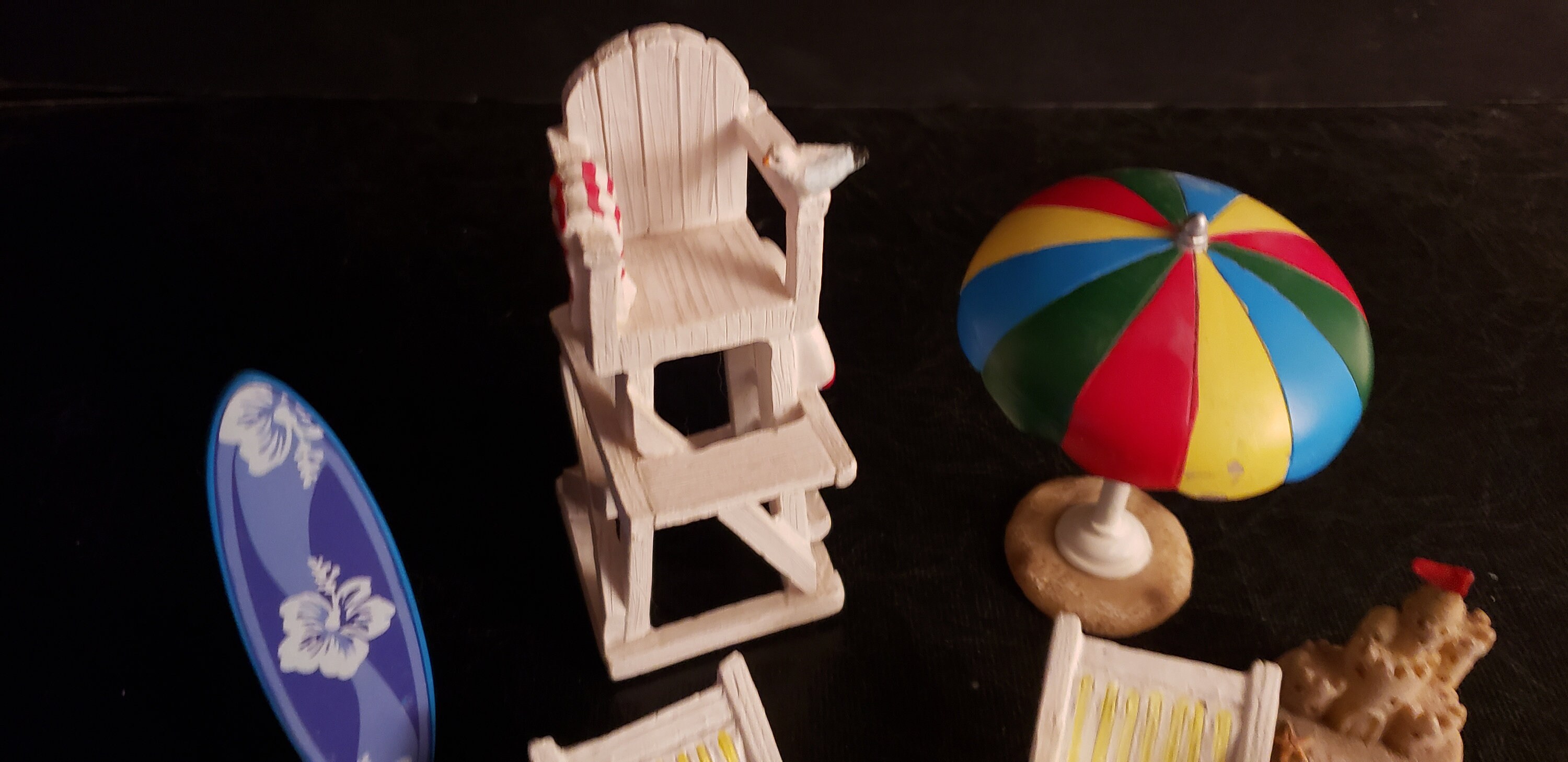 Wooden Beach Scenery Set - Etsy