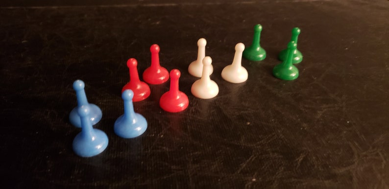 Plastic Game Pieces - Etsy