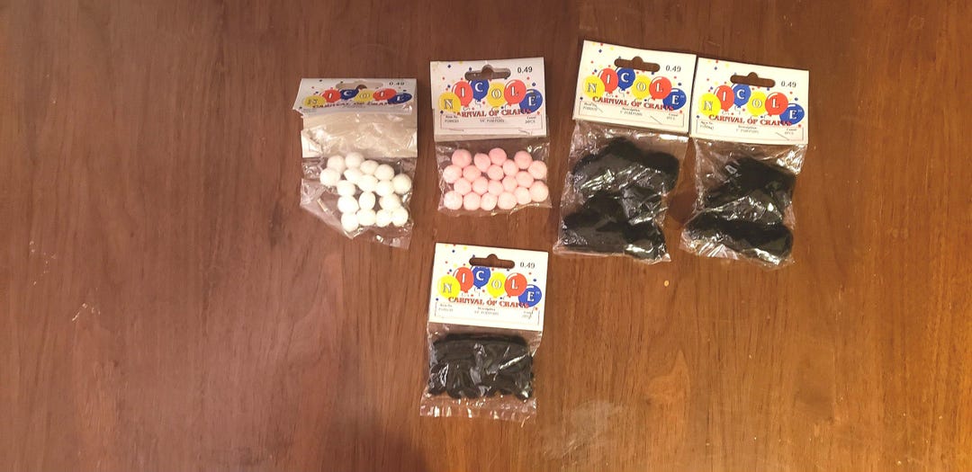Assorted Poof Balls - Etsy
