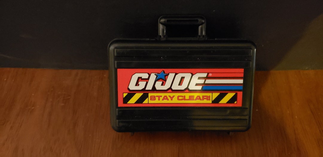 12" GI Joe Stay Clear Black Case - Etsy