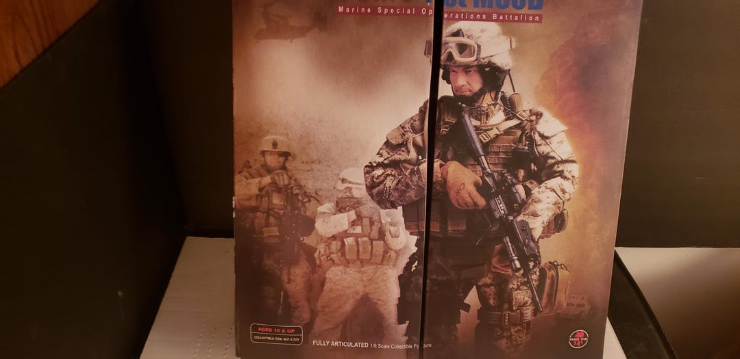 12 Inch Action Figure USMC 1st MSOB - Etsy