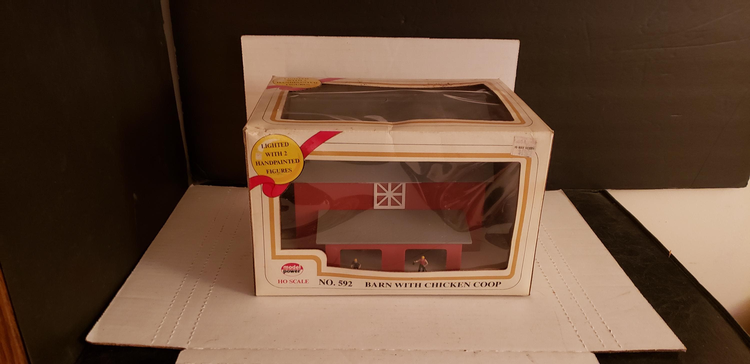 HO Scale Model Power Barn With Chicken Coop - Etsy