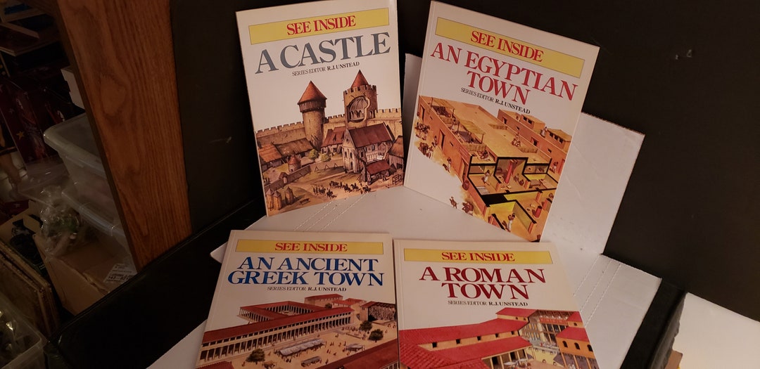 See Inside Series of Books by R.J. Unstead - Etsy