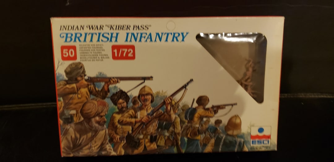 FSCI 1:72 Scale Indian War kiber Pass British Infantry - Etsy