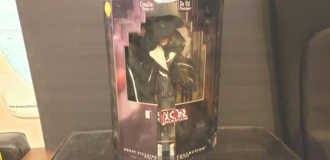 Cruella De Vil Barbie Doll - Etsy