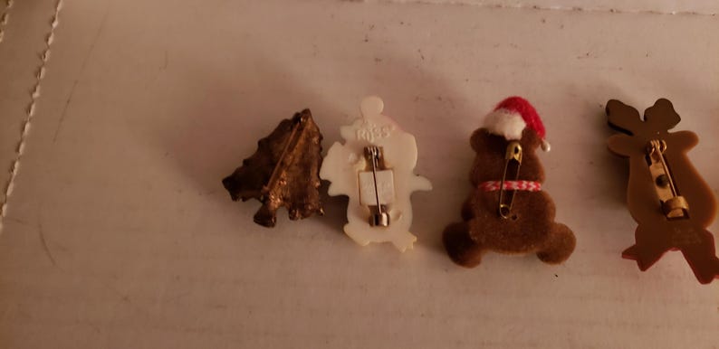 Assorted Christmas Pins - Etsy