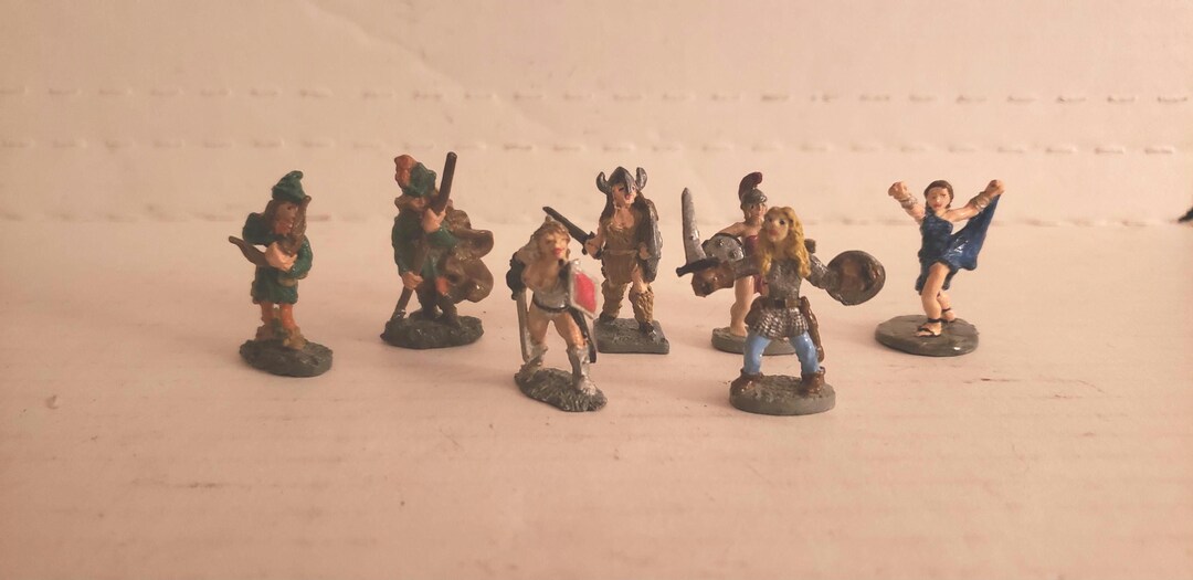 Dungeon and Dragons Painted 25mm Figures - Etsy