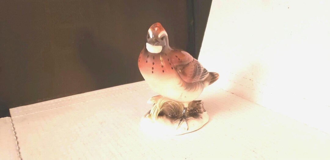 Vintage Fine China Quail #2586 - Etsy