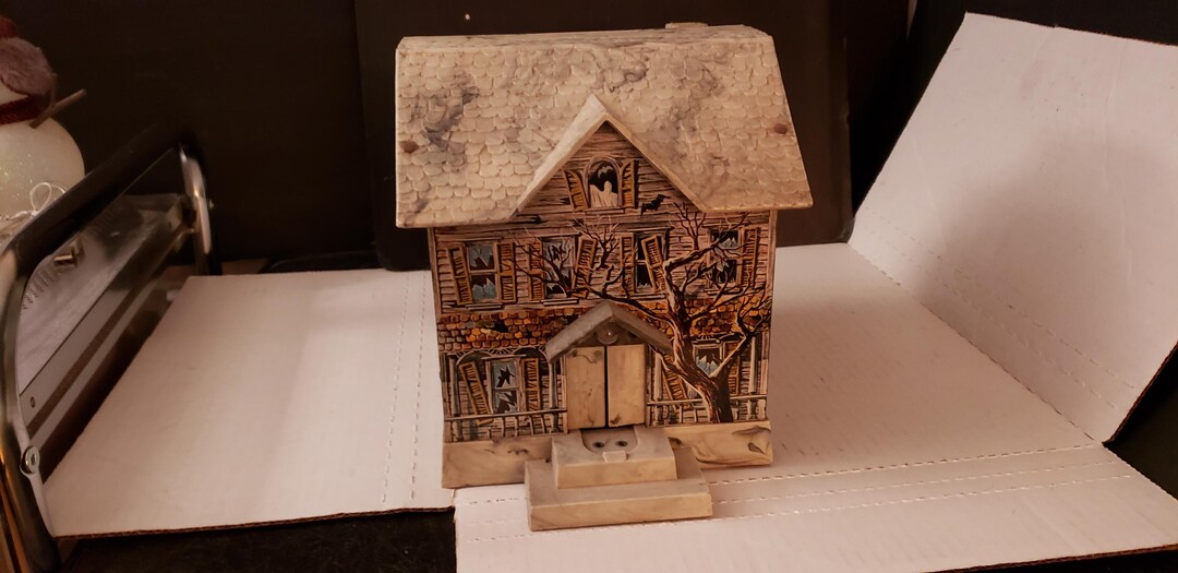 Vintage Haunted House Bank - Etsy