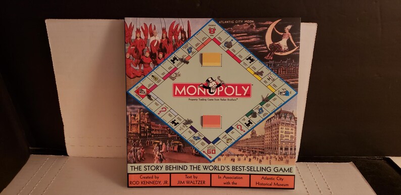 Monopoly Book; the Story Behind the World's Best-selling Game - Etsy