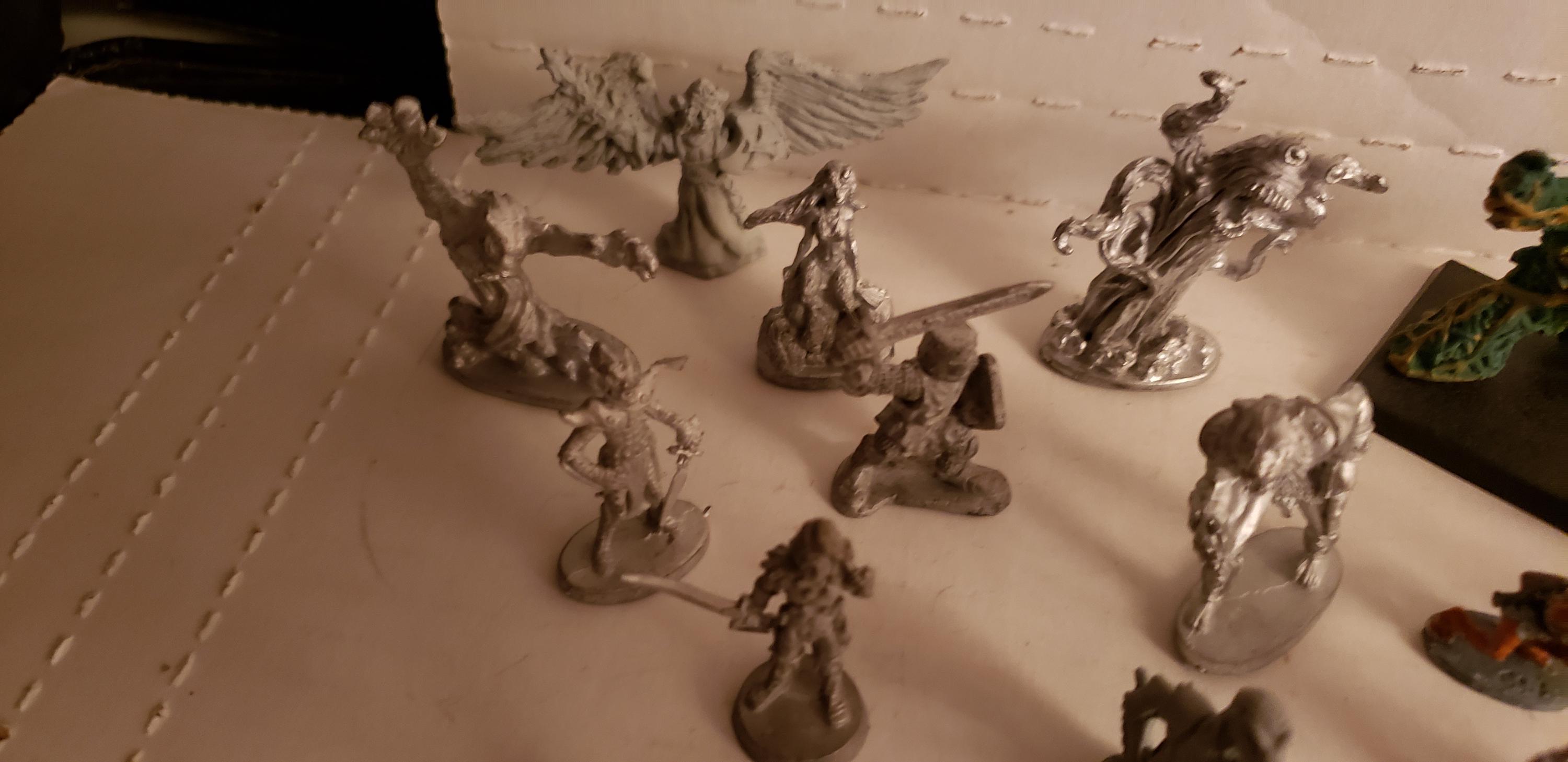 Role Playing Figures 25mm Pewter D&D Figures - Etsy