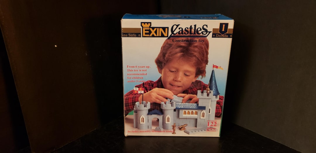 Exin Castles Construction Toy Castle #0181 - Etsy
