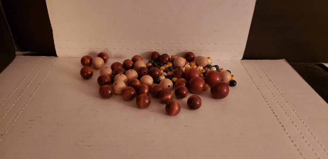 Assorted Wooden Beads - Etsy