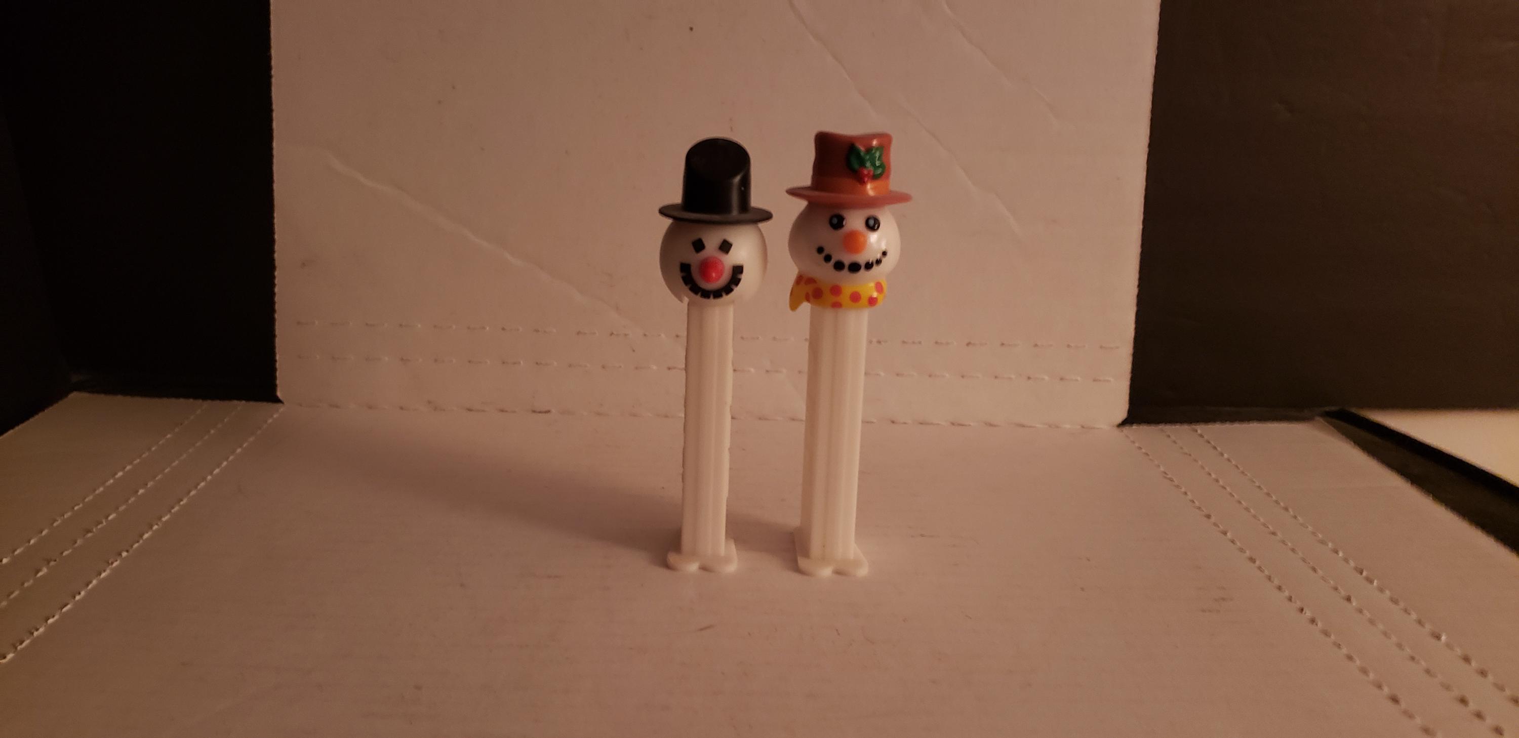 PEZ Snowmen Dispensers - Etsy