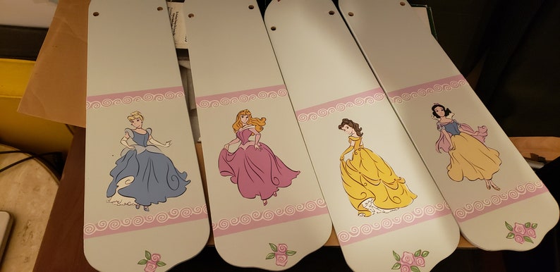 42 Disney Princess Ceiling Fan by Littleton - Etsy