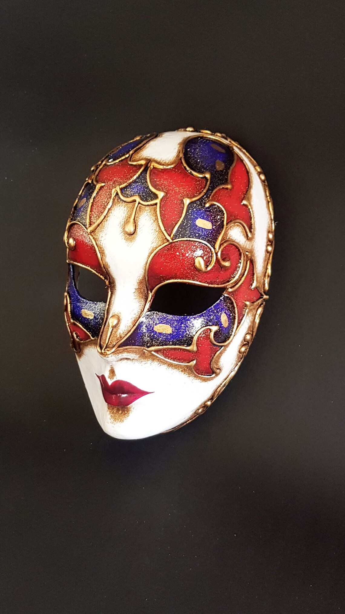 Masquerade MaskFull Face MaskMasquerade Ball MaskMasquerade | Etsy