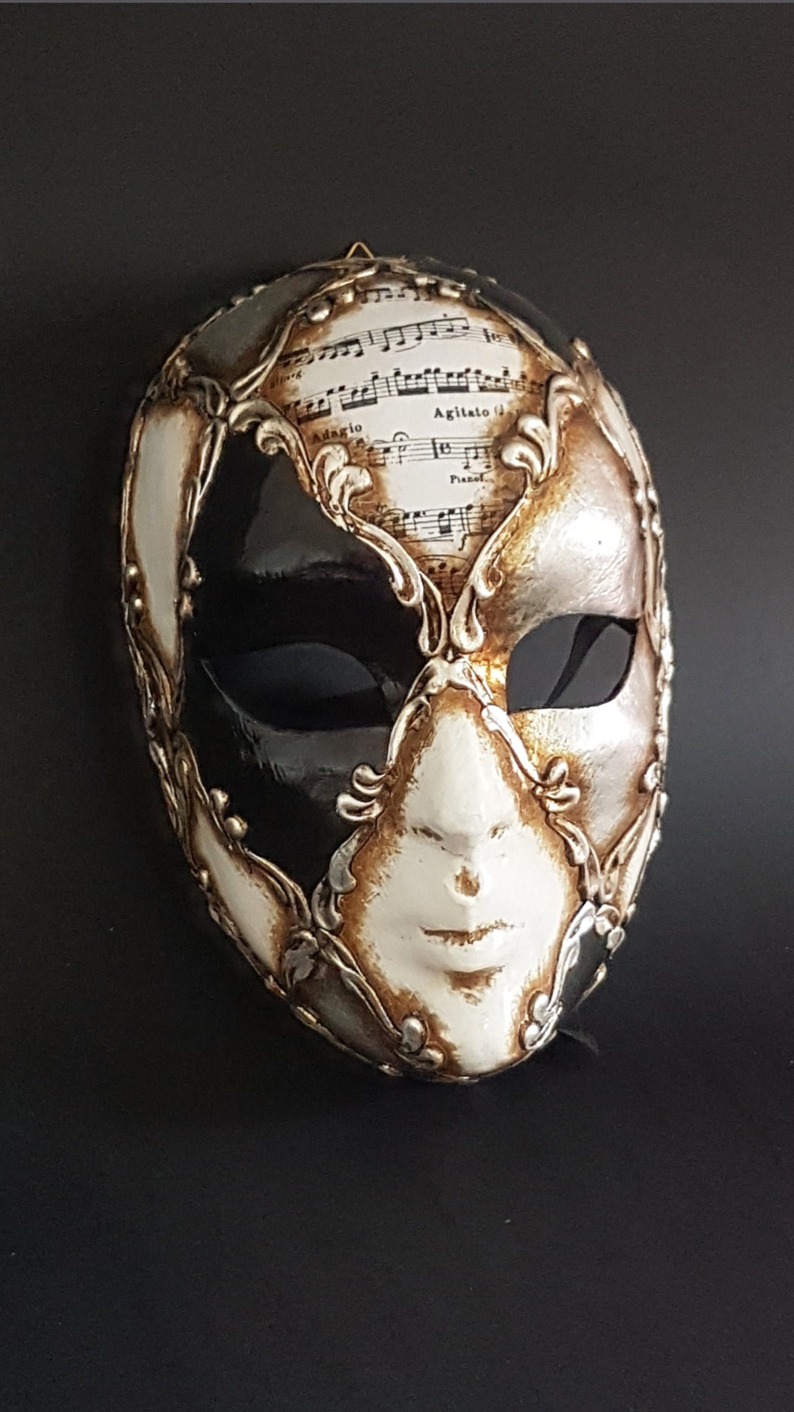 Masquerade Maskfull Face Maskmasquerade Ball Maskmasquerade - Etsy