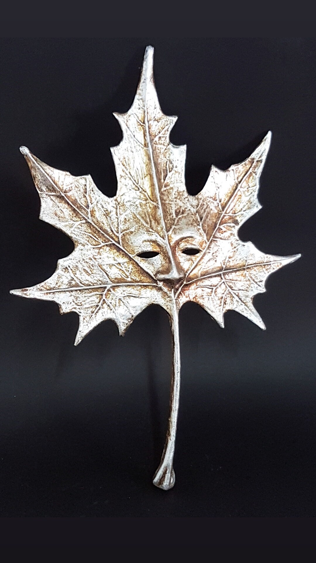 Leaf Silver,masquerade Mask,full Face Mask,masquerade Ball Mask ...