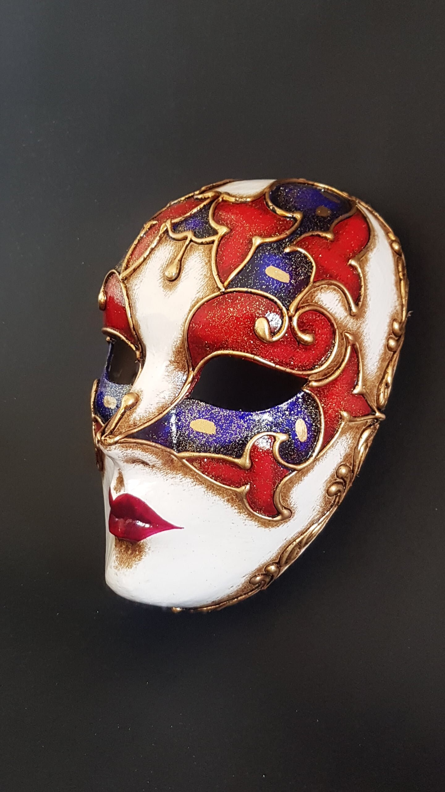 Masquerade Mask,full Face Mask,masquerade Ball Mask,masquerade Ball - Etsy
