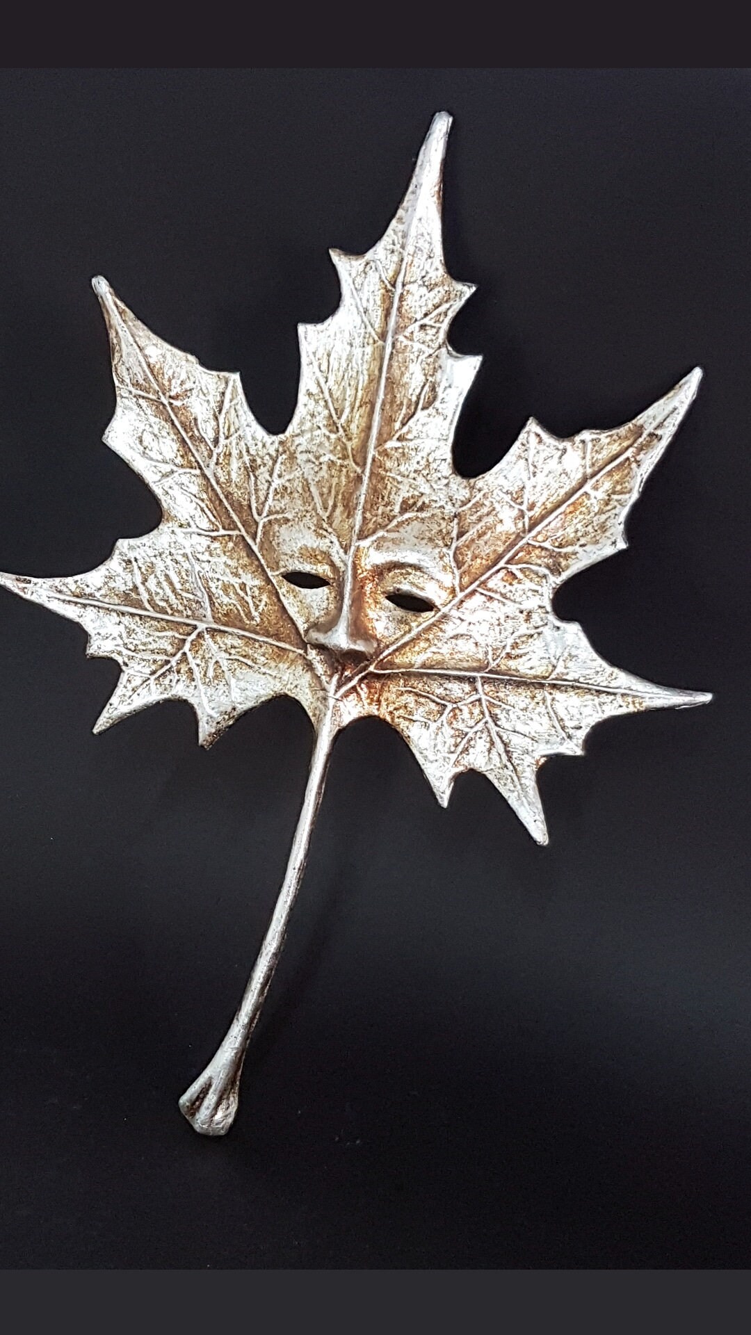 Leaf Silver,masquerade Mask,full Face Mask,masquerade Ball Mask ...