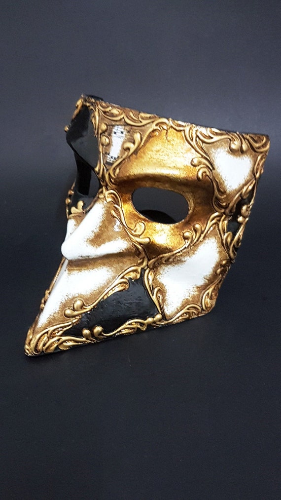 Bauta Masquerade Maskfull Face Maskmasquerade Ball | Etsy