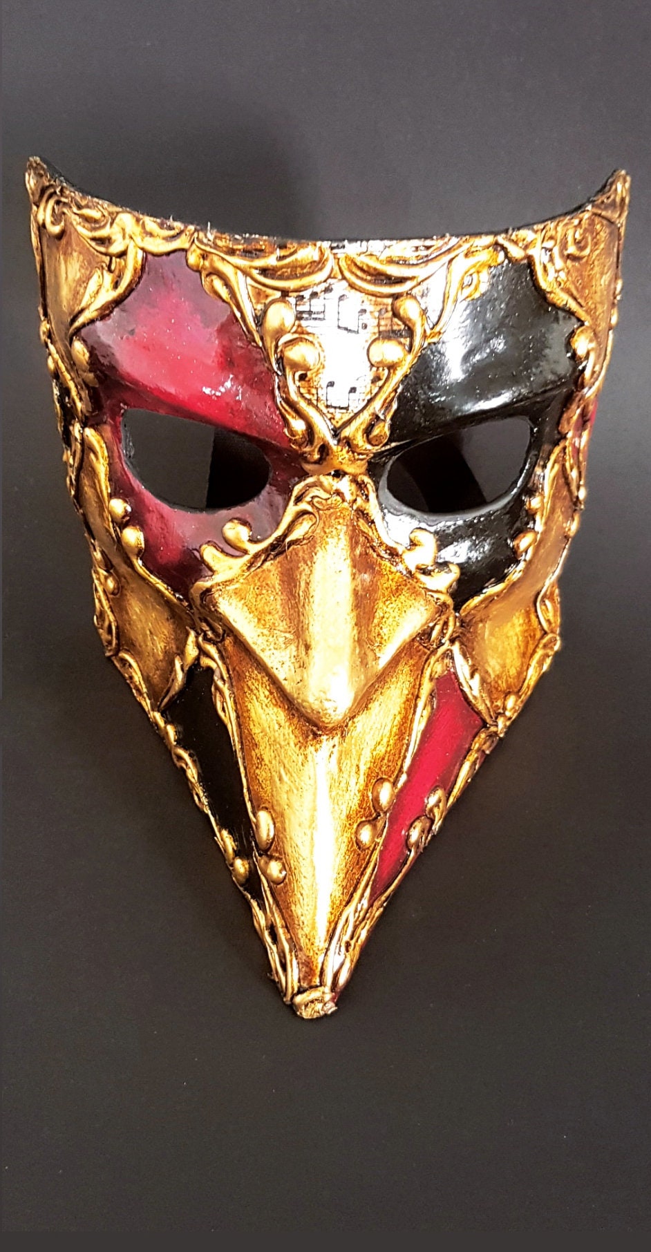 Bauta Masquerade Maskfull Face Maskmasquerade Ball - Etsy