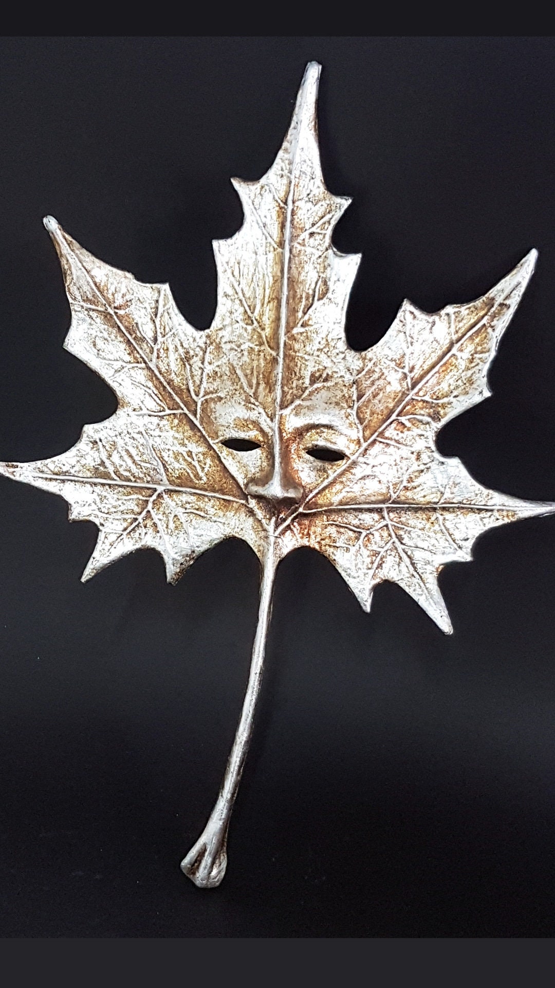 Leaf Silver,masquerade Mask,full Face Mask,masquerade Ball Mask ...