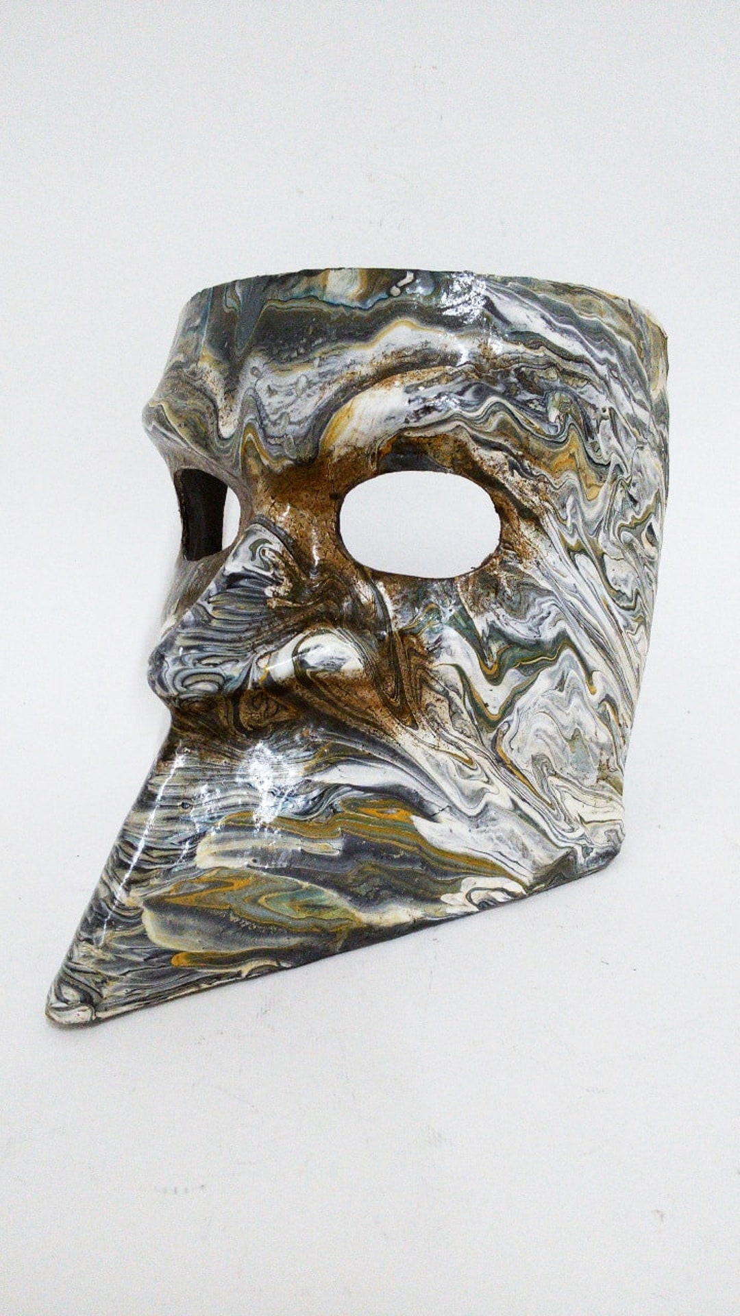 Bauta Masquerade Mask,full Face Mask,masquerade Ball Mask,venetian ...