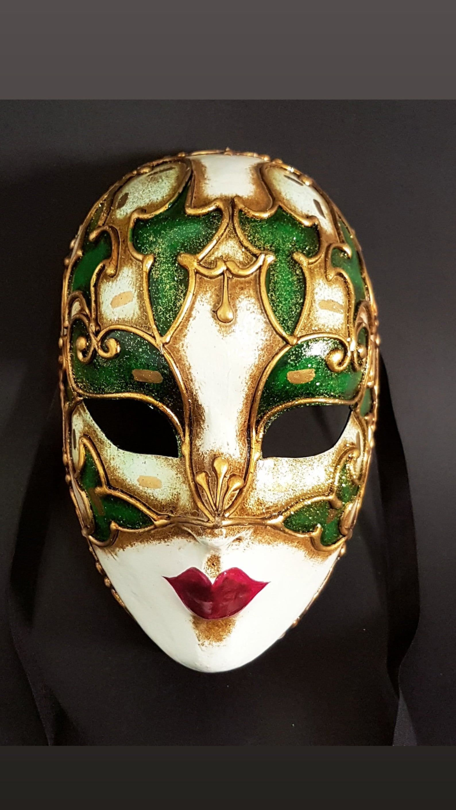 Masquerade Maskfull Face Maskmasquerade Ball Maskmasquerade | Etsy