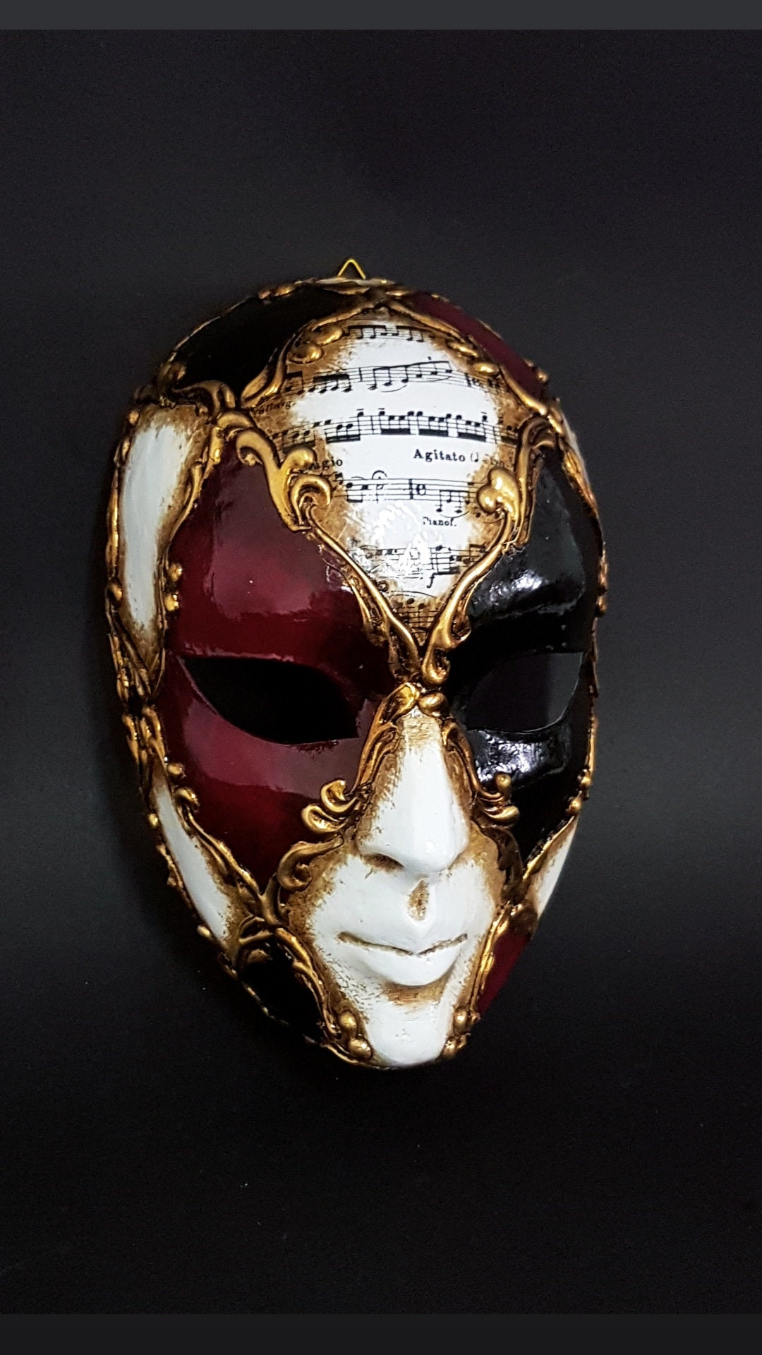 Masque de mascarade masque complet masque de bal masqué bal - Etsy France
