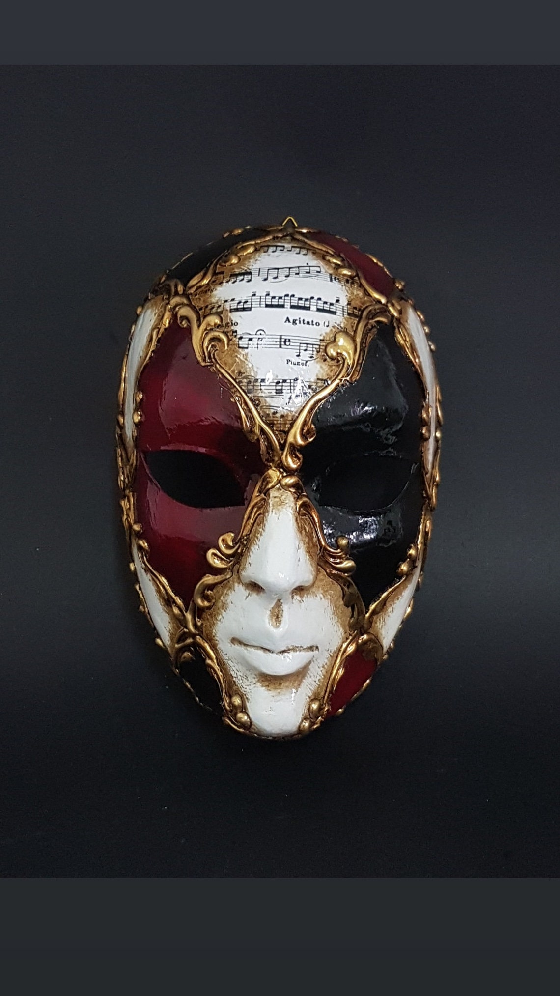 Masque de mascarade masque complet masque de bal masqué bal - Etsy France