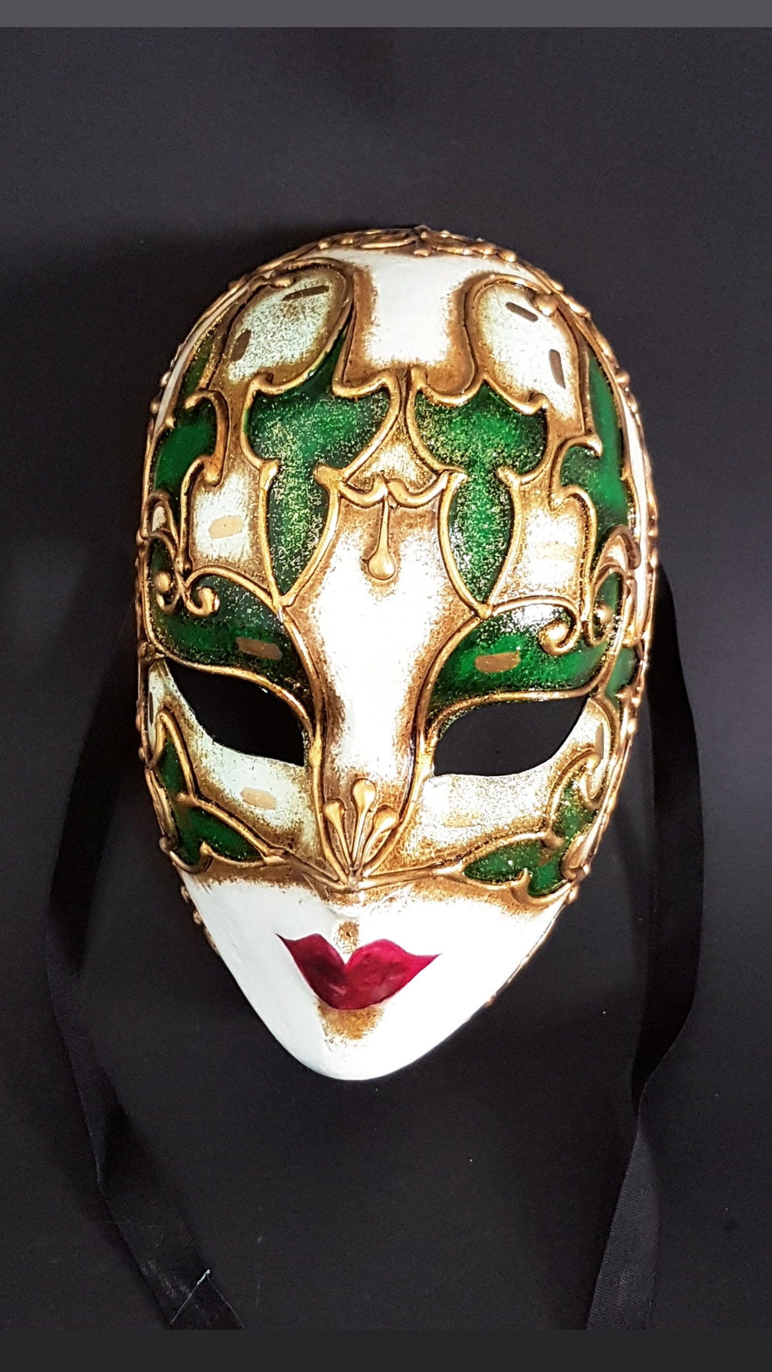 Masquerade Maskfull Face Maskmasquerade Ball Maskmasquerade | Etsy