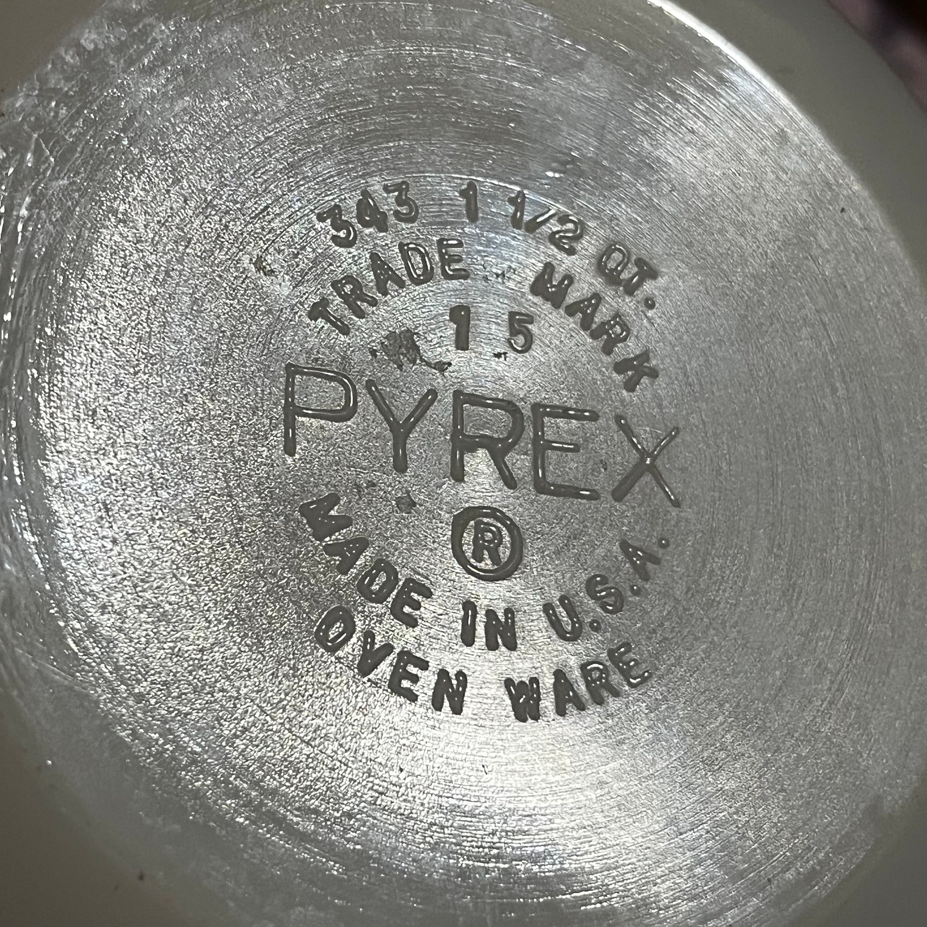 2x Vintage 1971 Pyrex Arches/ Fish Scales Straight-sided Mixer - Etsy