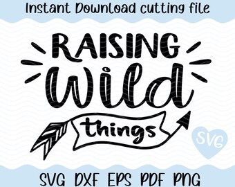 Wild Things Svg | Etsy