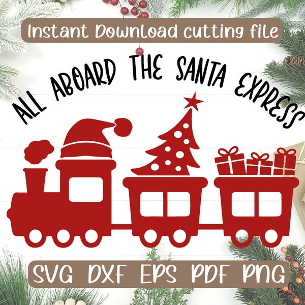 Christmas Train - Etsy