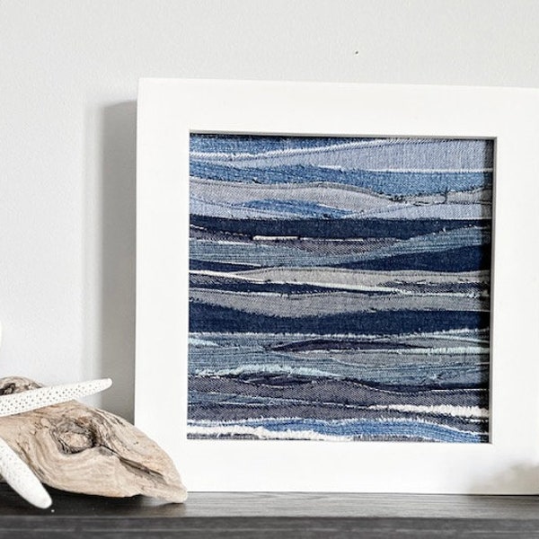 Abstract Textile Art - Etsy
