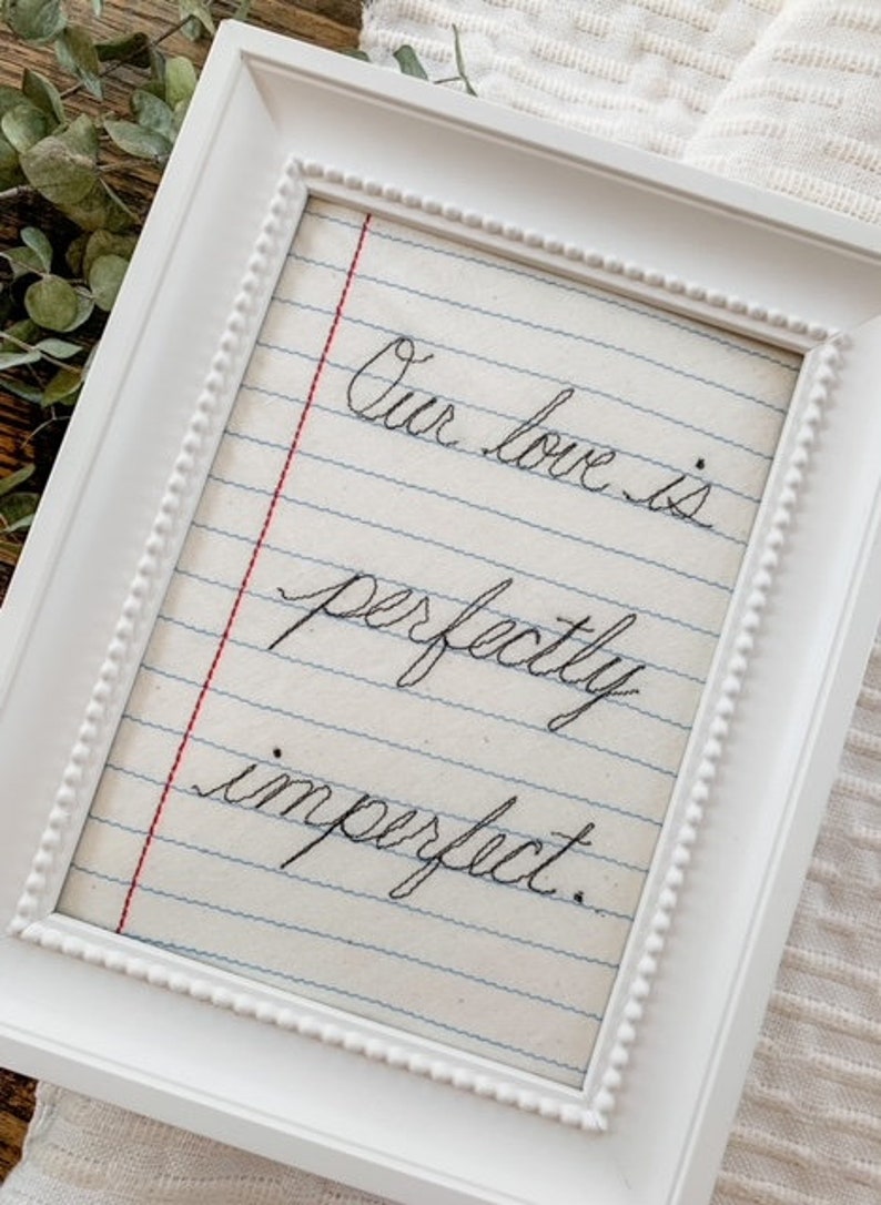 Love Letter,lined Notebook Paper,poetry,poem,handwritten, Wall Art ...