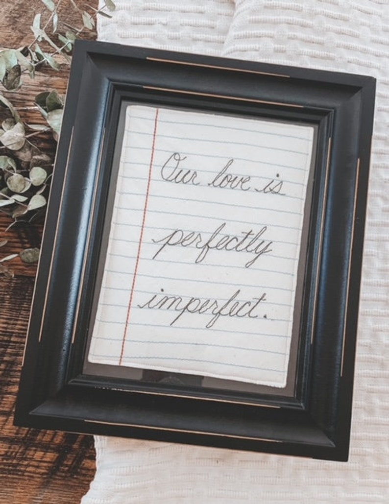 Love Letter,lined Notebook Paper,poetry,poem,handwritten, Wall Art ...