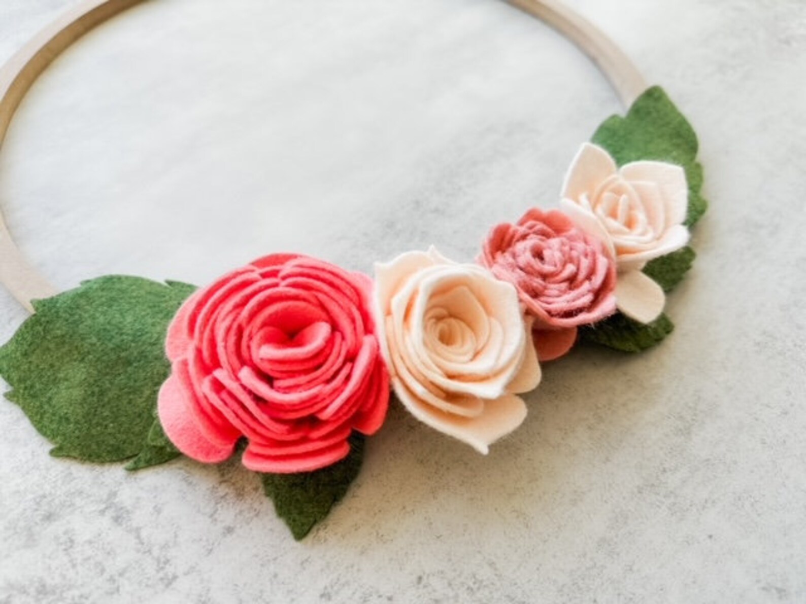 Kids Craft Kit, NO HOT GLUE Needed, Felt Flower Kit,kids Felt Flower ...