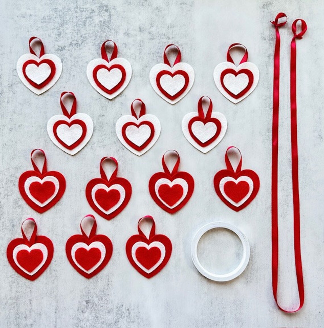 Kids Craft Kit, Valentines Day Craft Kit, Crafting Kit, Felt Craft ...