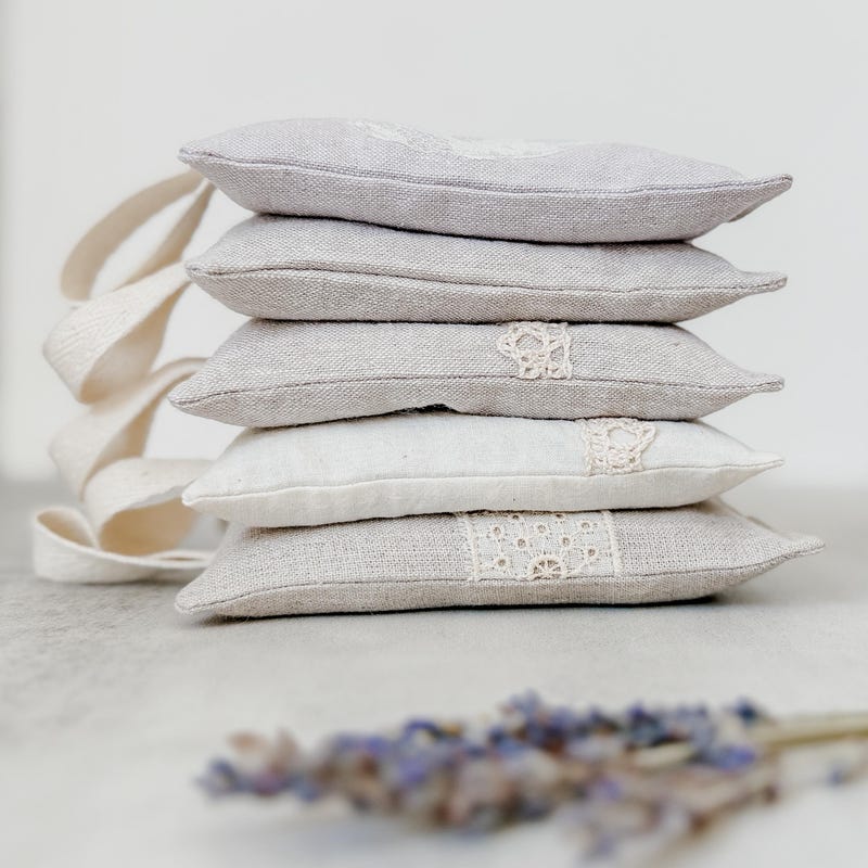 Linen Sachets - Etsy