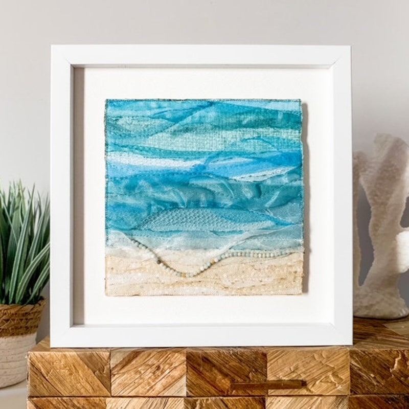 Abstract Textile Art - Etsy